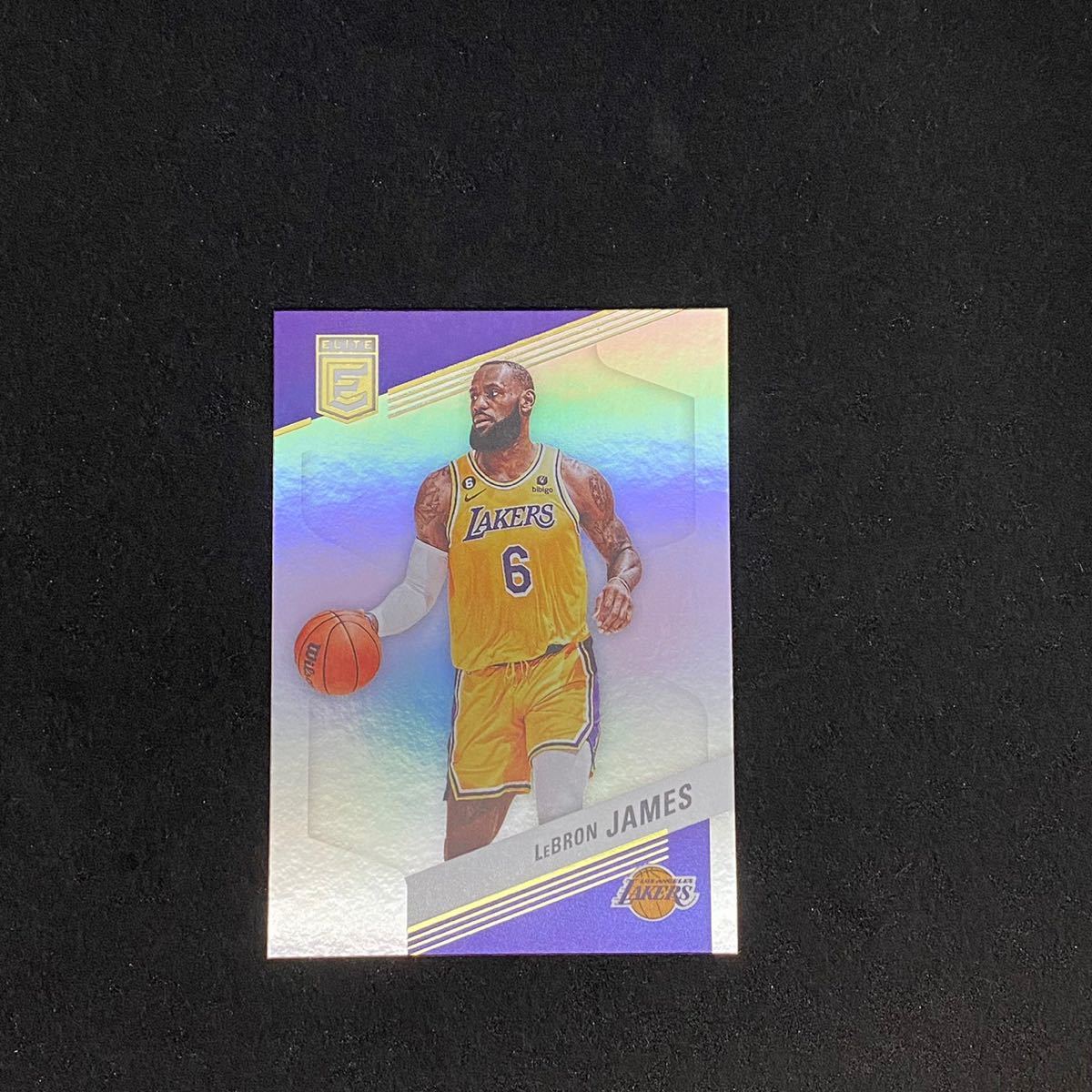 【目立った傷や汚れなし】2022-23 Panini Donruss Elite Basketball Lebron James Baseの ...