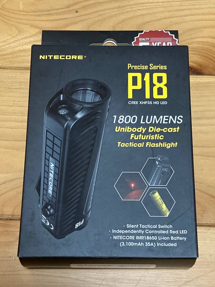 【未使用に近い】NITECORE P18 ナイトコアの落札情報詳細 - ヤフオク落札価格検索 オークフリー