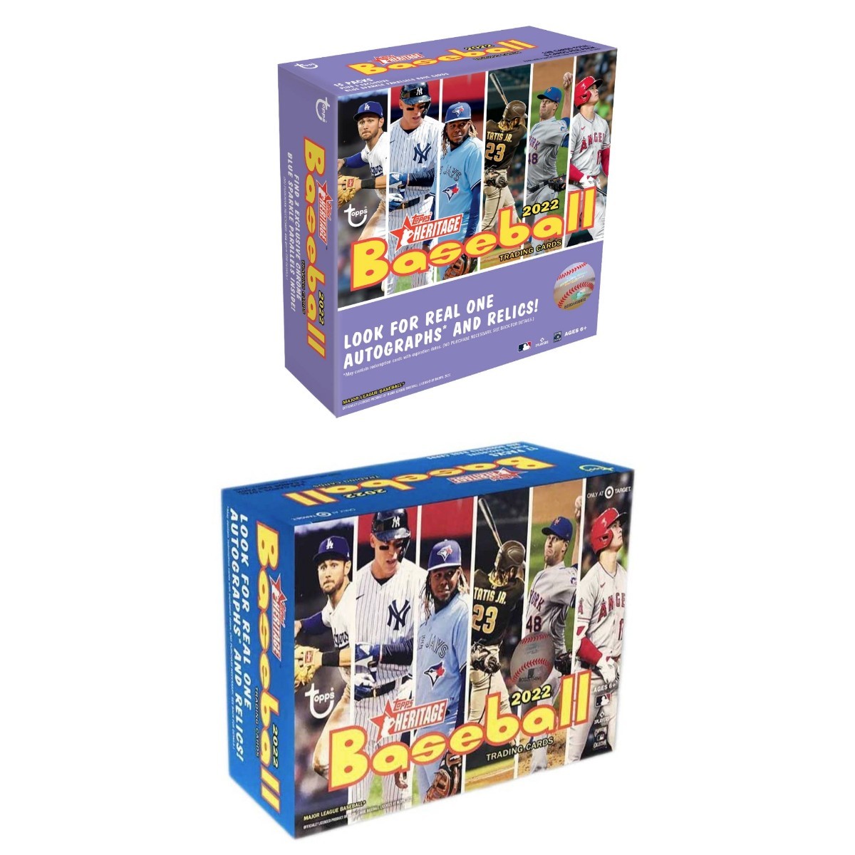 【未使用】専用出品 2個 MLB 2022 Topps Heritage Baseball Walmart Mega Box ヘリテージ ...
