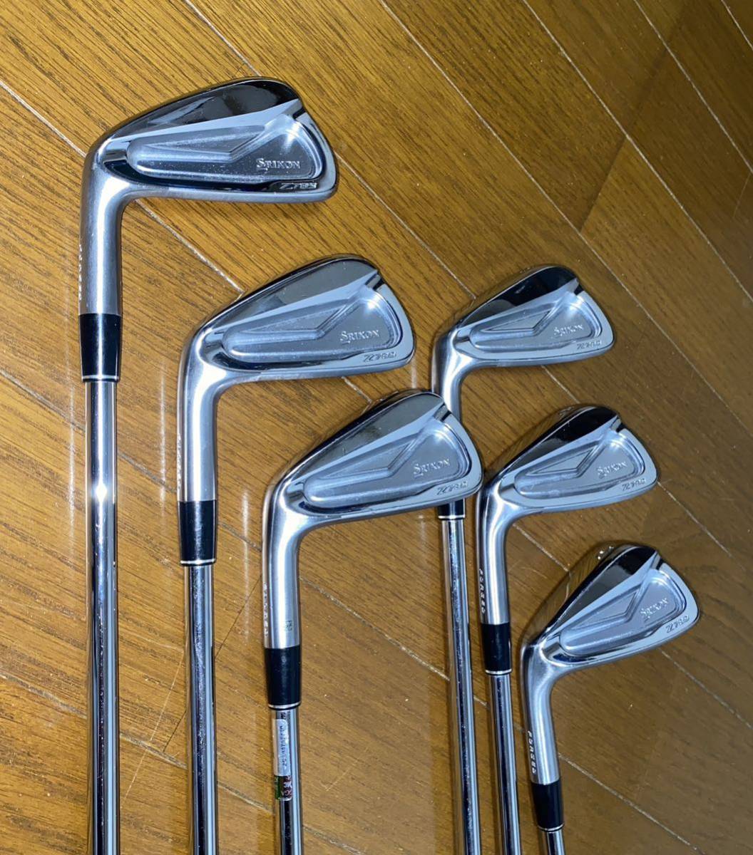 【傷や汚れあり】レフティ スリクソン Z785 FORGED 5-P 6本 Dynamic GOLD DST S200の落札情報詳細 ...