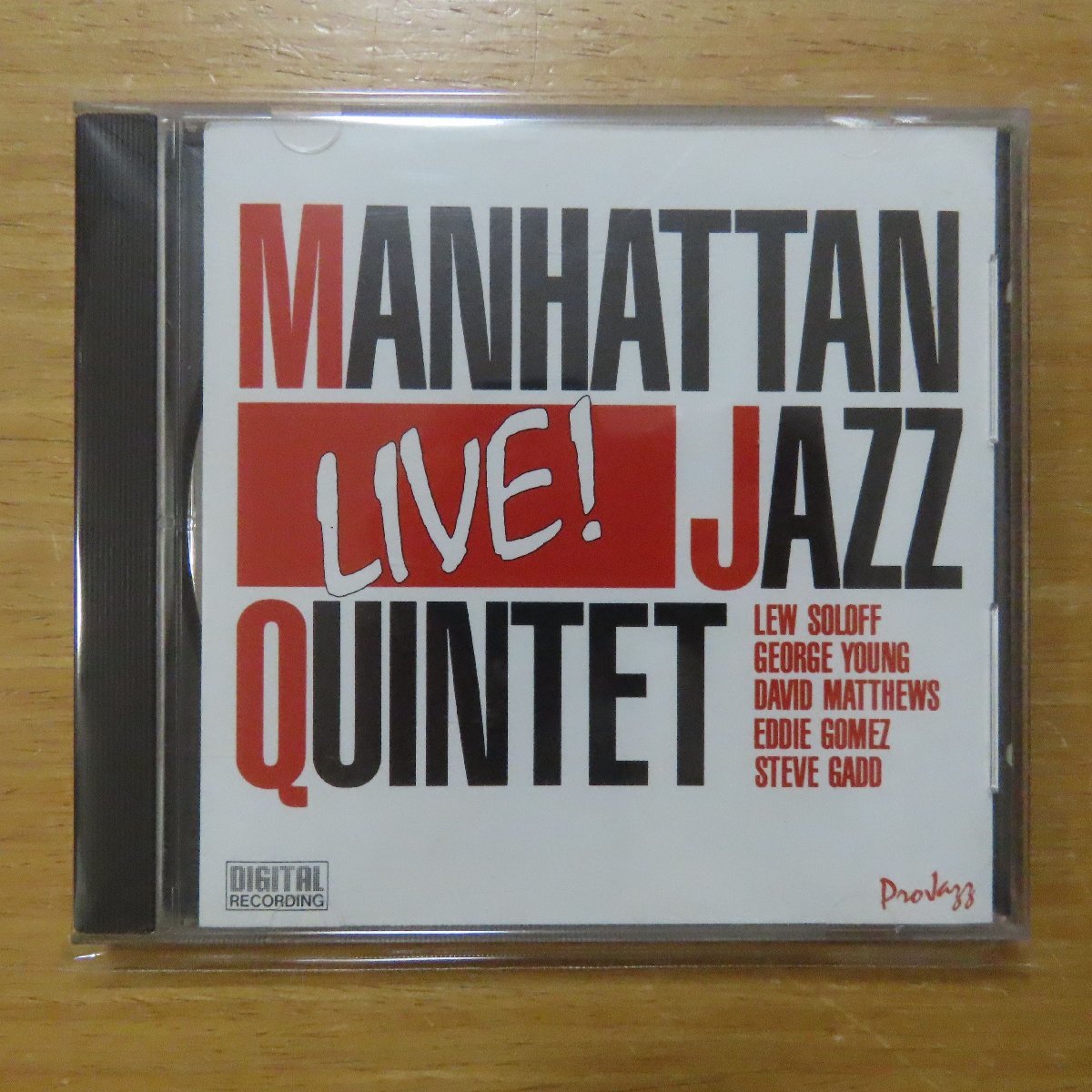 【やや傷や汚れあり】015095063724;【CD】MANHATTAN JAZZ QUINTET / LIVE CDJ-637の落札情報詳細 ...
