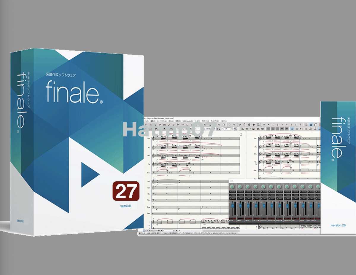 【未使用】MakeMusic Finale 27.2 楽譜作成ソフトウェア 日本語 Windows 永久版の落札情報詳細 - ヤフオク落札価格 ...