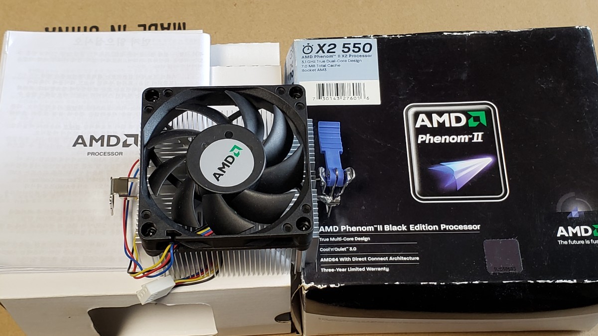 【未使用】未使用 AMD 付属CPUクーラー単体(AMD Phenom II X2 550 Black Edition 3.1GHz Socket AM2+ AM3)の落札情報詳細 ...
