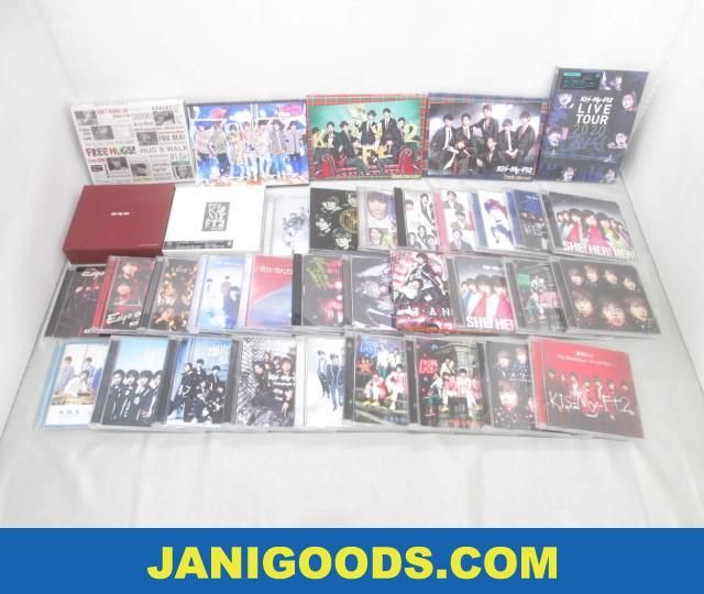 【やや傷や汚れあり】Kis-My-Ft2 CD/DVD/Blu-rayセット LIVE TOUR 2020 To-y2/LIVE TOUR 2019 FREE HUGS!/BEST of ...