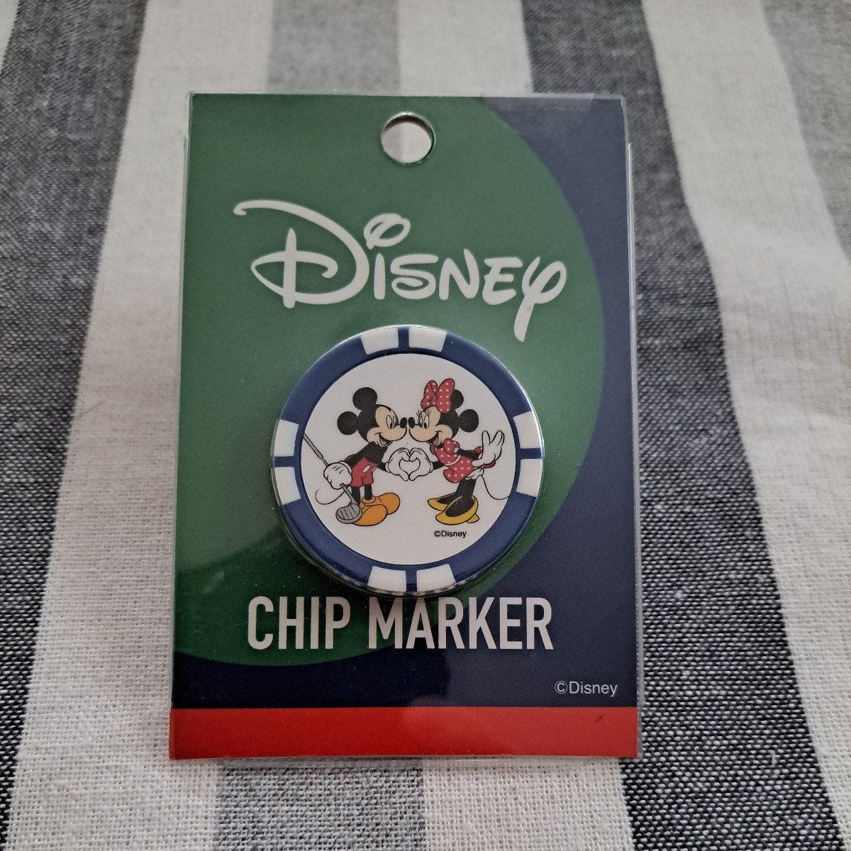 【未使用】【新品未使用】 Disney CHIP MARKER ／ ゴルフマーカー チップマーカー ディズニー ミッキーマウス ミニーマウス ...