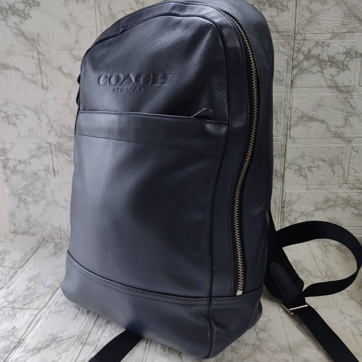 【目立った傷や汚れなし】【人気品】COACH コーチ リュックサック ベケット レザー ビジネス ダークネイビー ビジネスバッグ メンズ A4 PC収納の落札情報詳細 - ヤフオク落札価格検索 ...