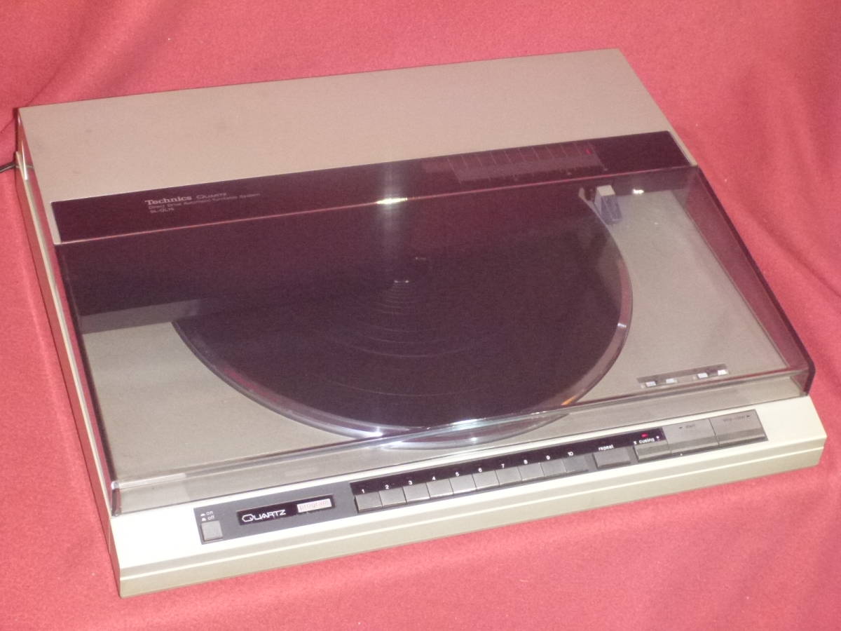 【目立った傷や汚れなし】Technics テクニクス SL-QL15 リニアトラッキングプログラムオートレコードプレーヤー 美品 整備/清掃済 ...