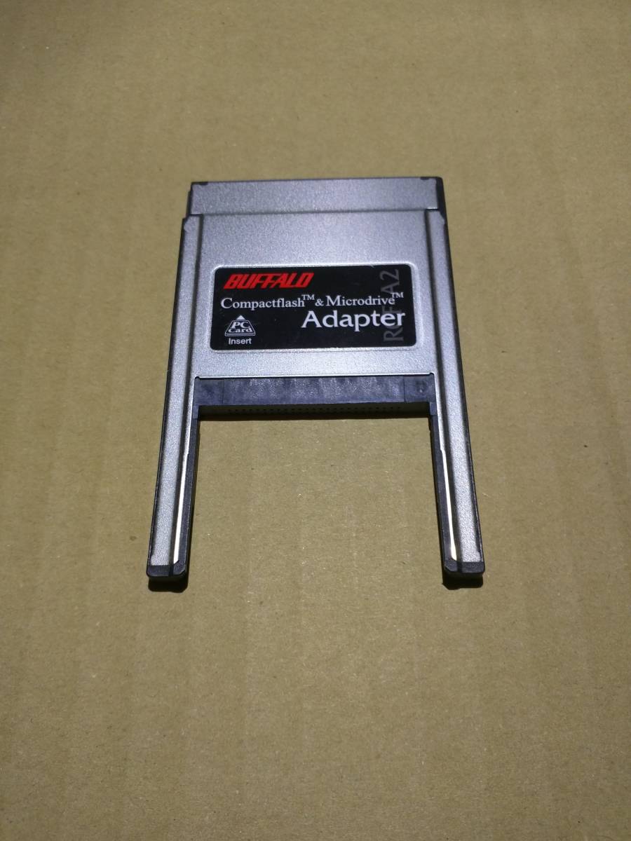 【目立った傷や汚れなし】 即決 BUFFALO RCF-A2 CompactFlash&Microdrive Adapterの落札情報詳細 ...