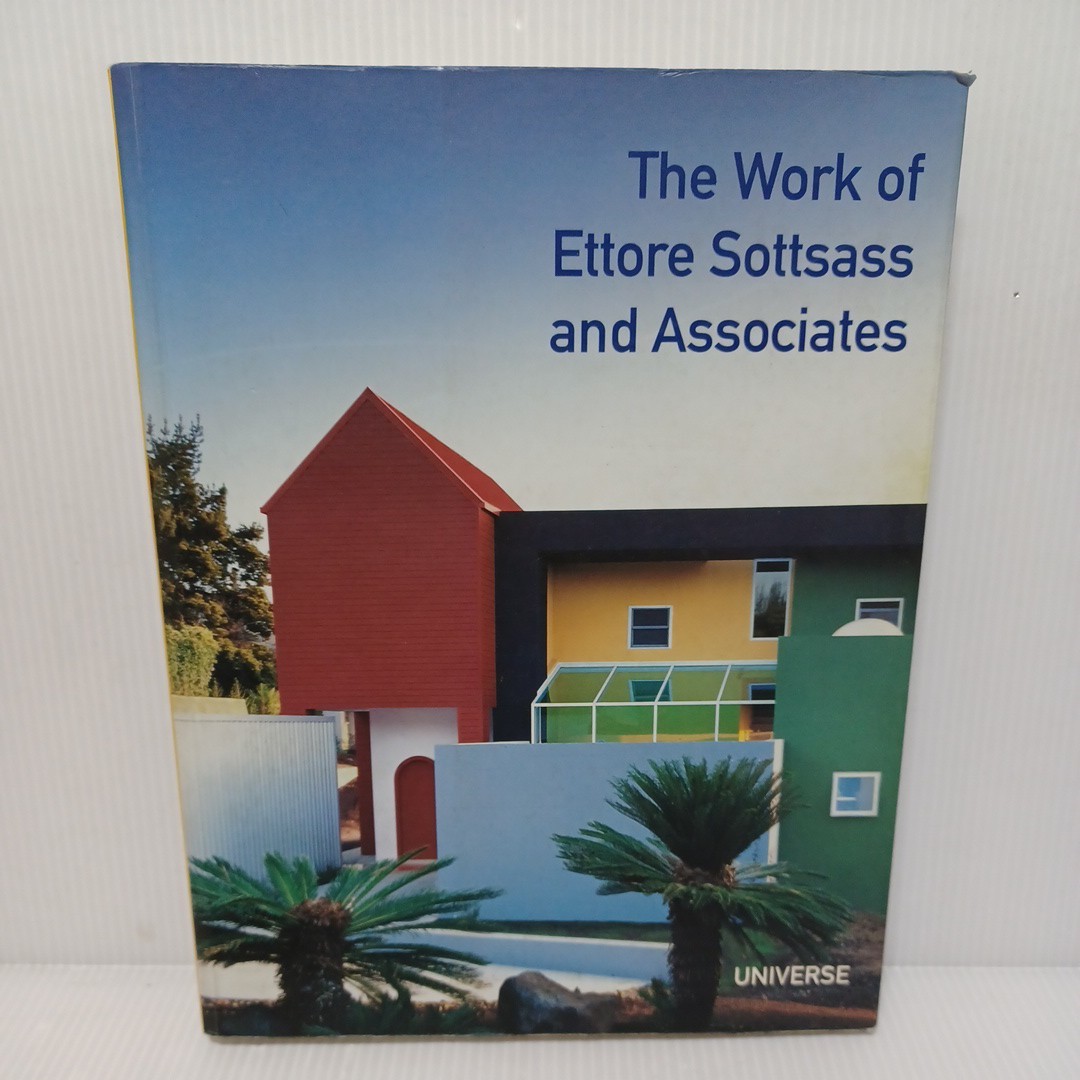 【傷や汚れあり】「The work of Ettore Sottsass and Associates」エットレ・ソットサスとアソシエイツ ...