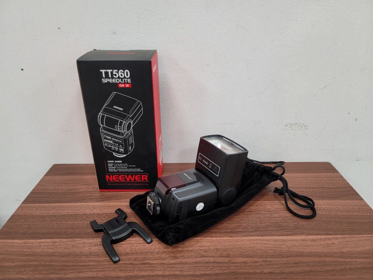【未使用に近い】 開封未使用 NEEWER ストロボ TT560 SPEEDLITE カメラ周辺機器(KS4-126)の落札情報詳細 ...
