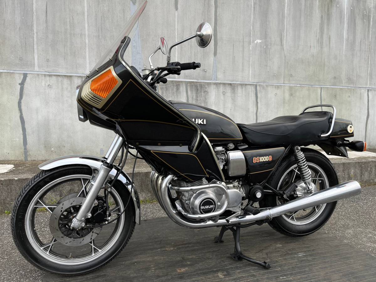 【やや傷や汚れあり】希少GS1000G エンジンと車体の状態最高!! とても綺麗な珍しい車両です!! スズキ SUZUKI GS400 GS750 動画あり 旧車絶版車の落札情報詳細 ...