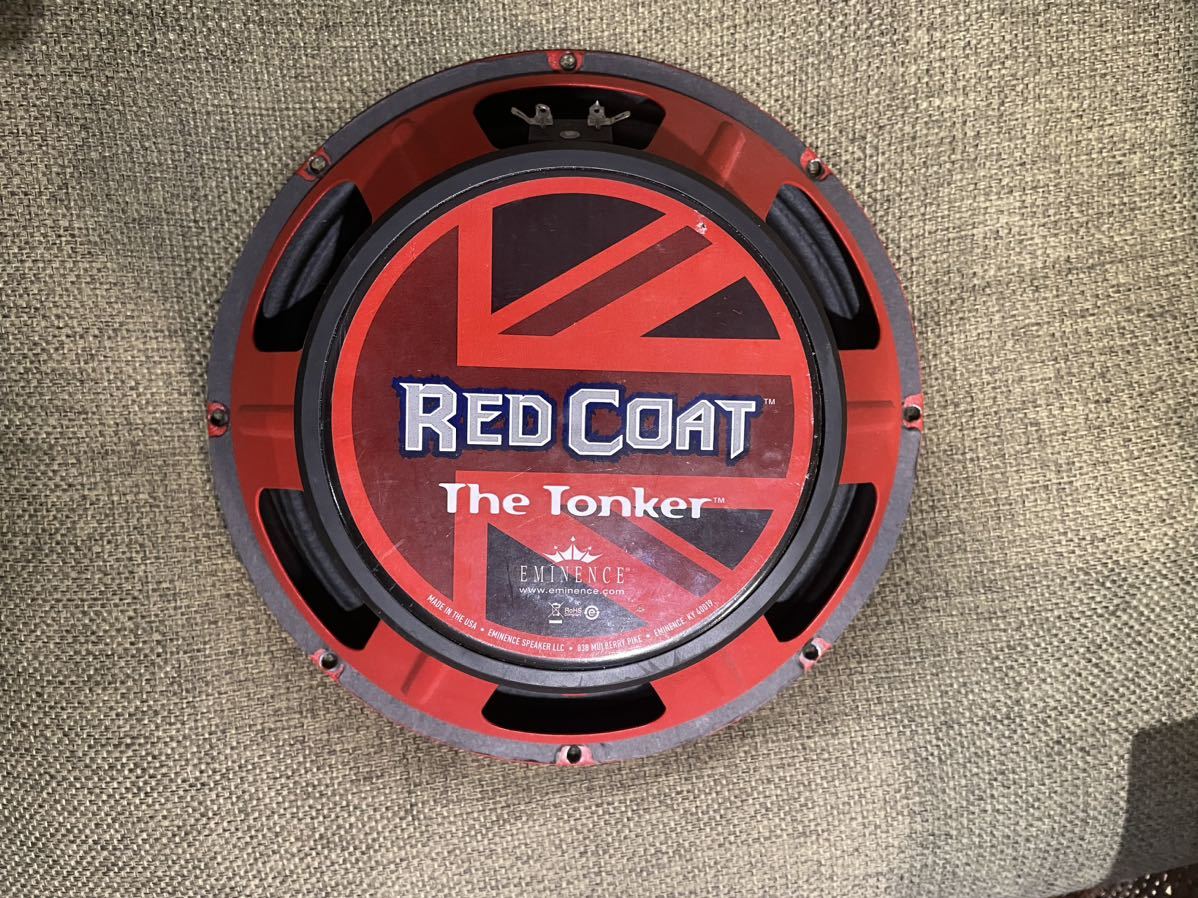 【目立った傷や汚れなし】EMINENCE RED CORT The Tonker 12インチ 8Ωの落札情報詳細 - ヤフオク落札価格検索 ...