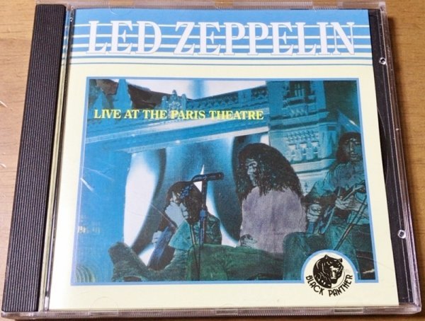 【やや傷や汚れあり】LED ZEPPELIN / LIVE AT THE PARIS THEATRE BP-092 BLACK PANTHER ...