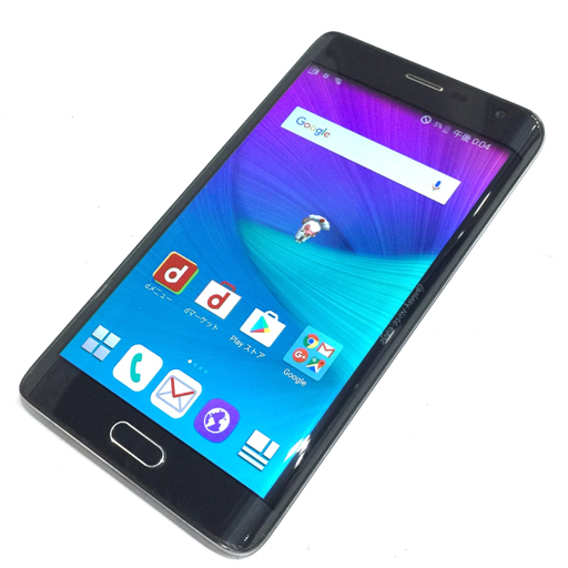 【目立った傷や汚れなし】1円 docomo SAMSUNG GALAXY Note Edge SC-01G チャコールブラック 利用制限〇 ...