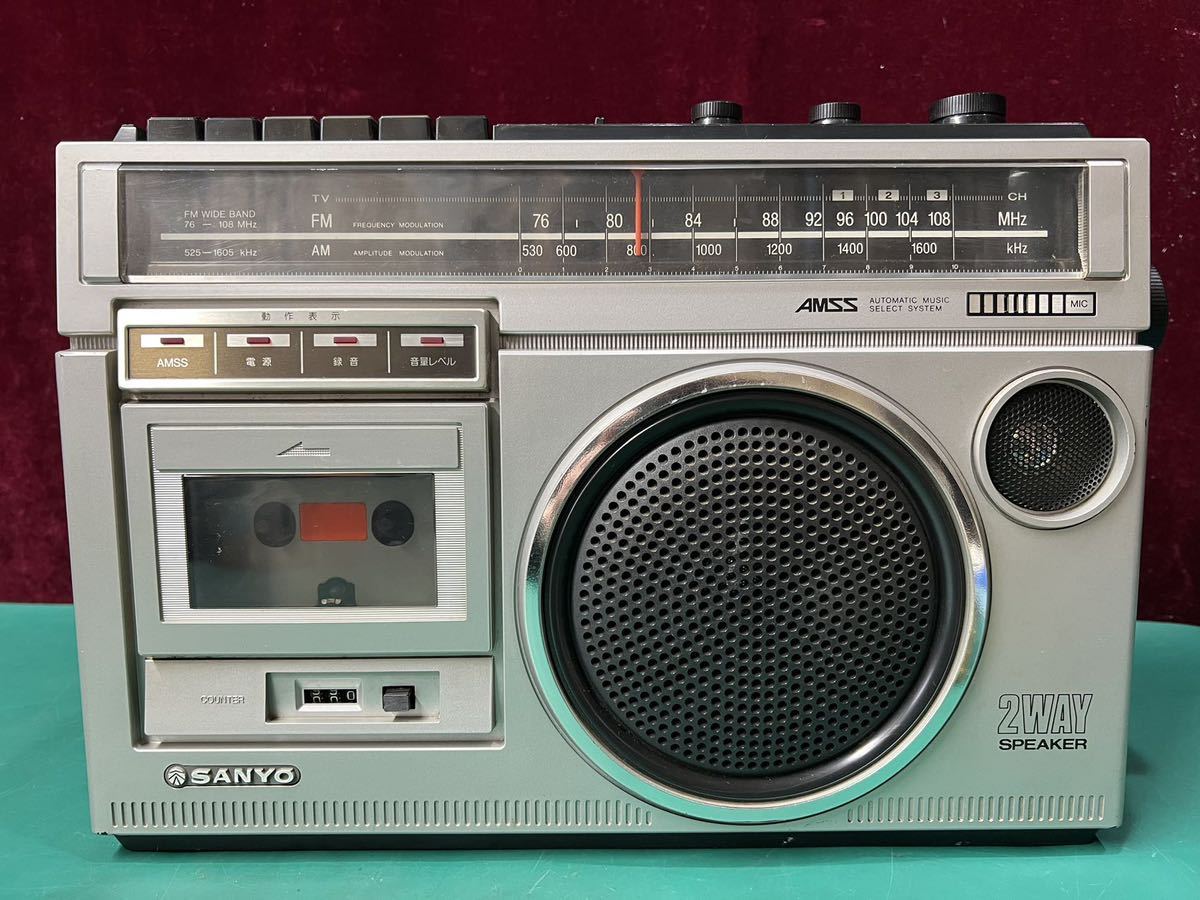 【傷や汚れあり】昭和レトロ サンヨー SANYO MR-G380 ラジカセ ジャンク (100s)の落札情報詳細 - Yahoo!オークション落札価格検索 オークフリー