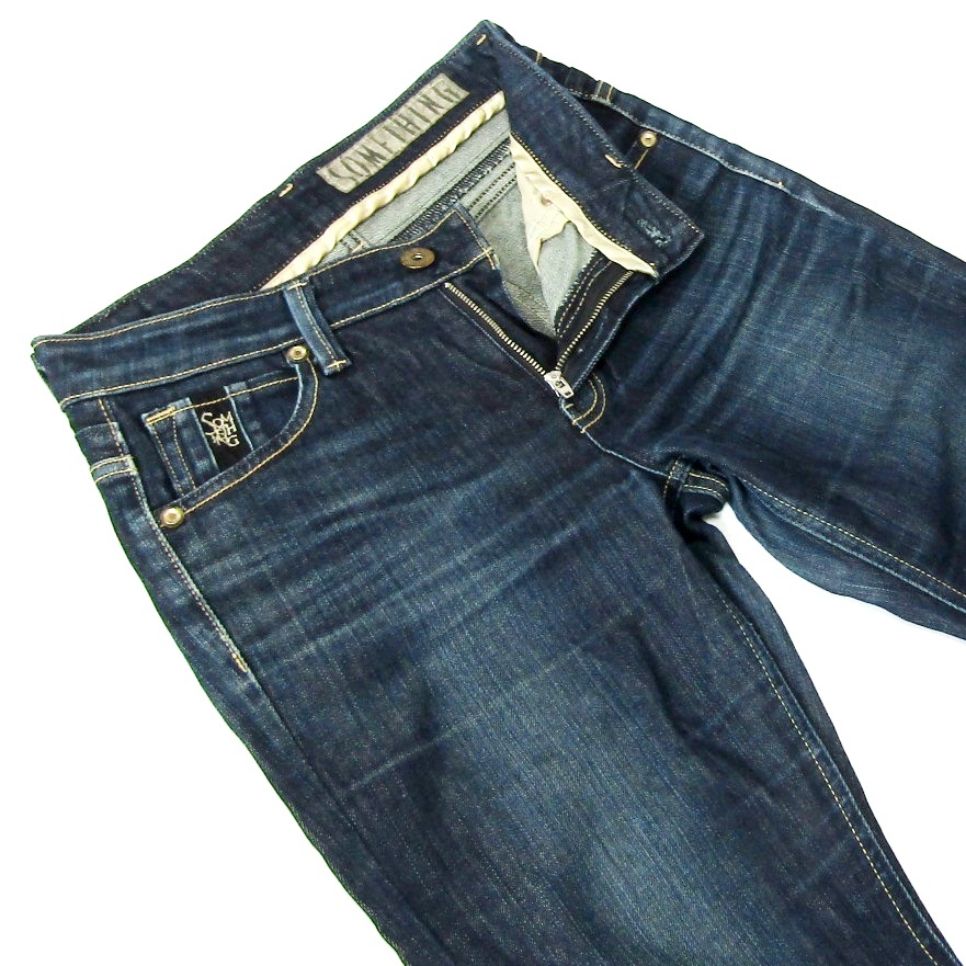 【目立った傷や汚れなし】SOMETHINGサムシングSD366 ストレッチスキニーデニム 濃紺 30インチ ウエスト約72cmの落札情報詳細 - Yahoo!オークション落札価格検索 オークフリー