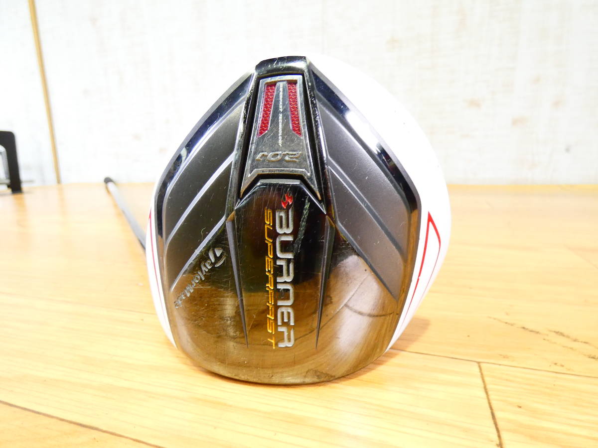 【やや傷や汚れあり】【中古】テーラーメイド 2011 BURNAR SUPERFAST 2.0J レッド フェアウェイウッド 3W(15 ...