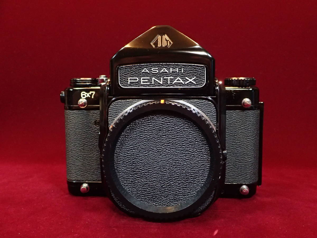 【傷や汚れあり】☆ アサヒ ペンタックス ASAHI PENTAX 6×7 67 ☆ 防湿庫保管 動作確認品 TTLファインダー ...