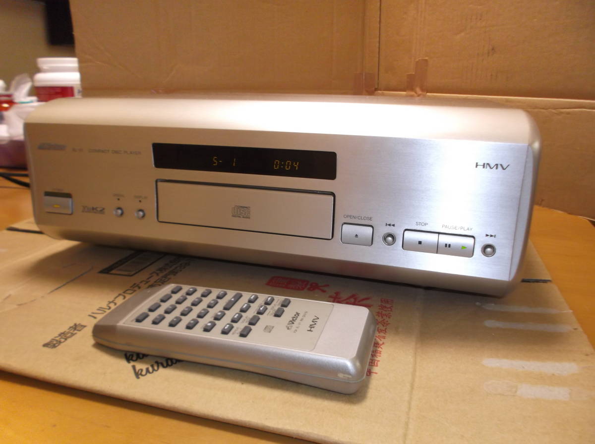 【傷や汚れあり】ビクター XL-V1n CDプレイヤー 20Bit K2 processing VICTOR HMVシリーズの落札情報詳細 - ヤフオク落札価格検索 オークフリー