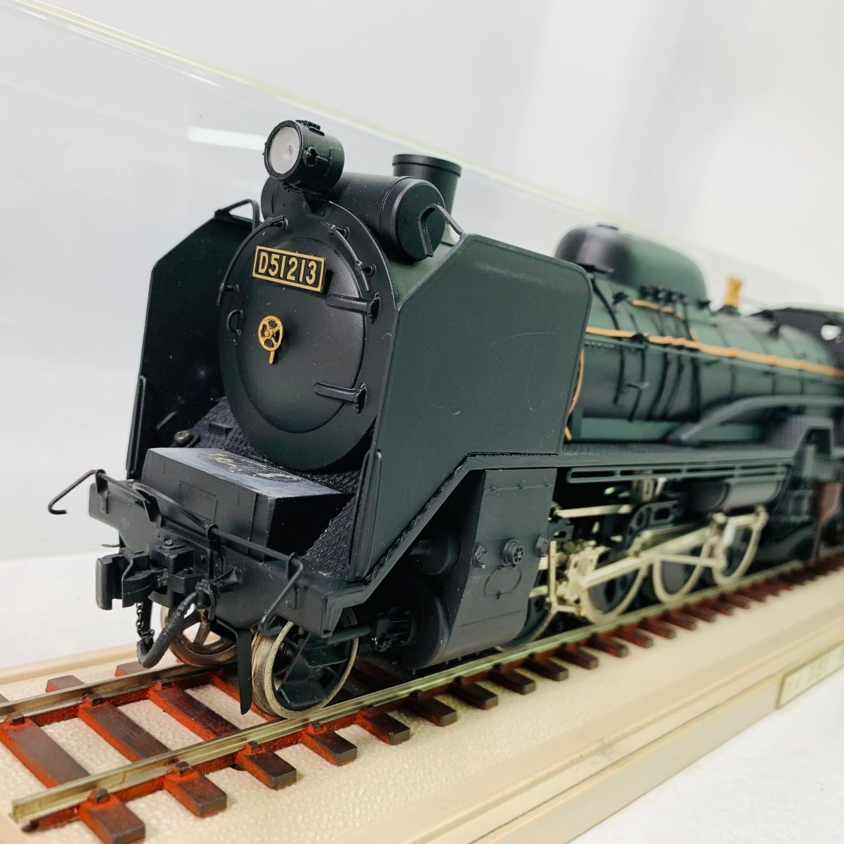 【全体的に状態が悪い】ジャンク 三井金属工芸 1/42 型式D51蒸気機関車模型 鉄道模型の落札情報詳細 - ヤフオク落札価格検索 オークフリー
