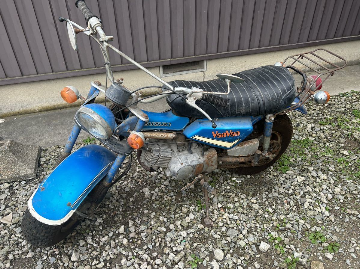 【傷や汚れあり】希少 スズキ SUZUKI VANVAN バンバン90 RV90の落札情報詳細 - Yahoo!オークション落札価格検索 オークフリー