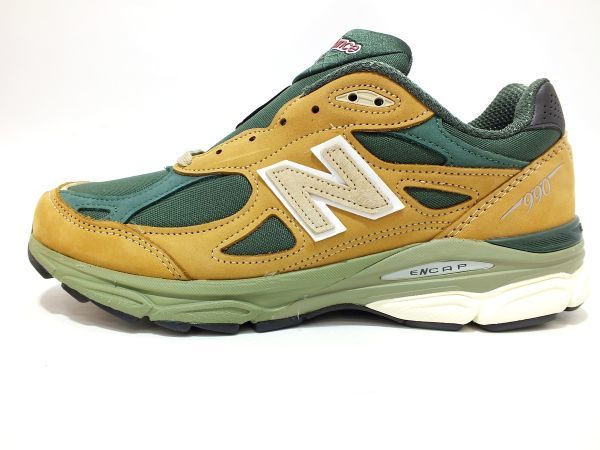 【未使用】n7611kny 【未使用】 New Balance Made in USA 990 v3 WG3 M990WG3 27.5cm ニューバランス [150-230619]の落札情報 ...