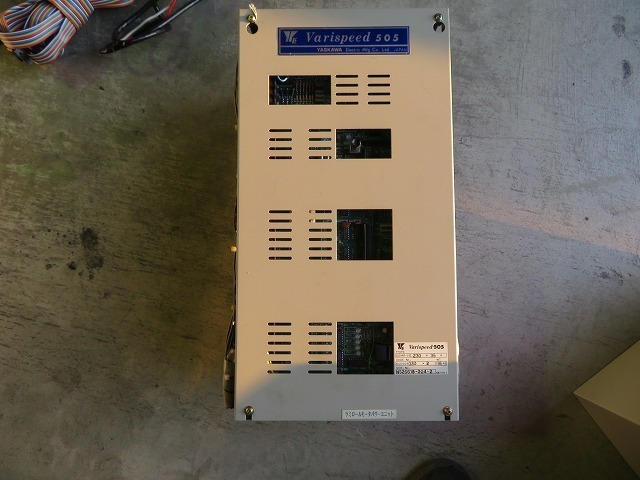 【やや傷や汚れあり】Varispeed-505 CDMR-ZII 230V 35A インバータ？？ 生産終了？ 動作外し品の落札情報詳細 ...
