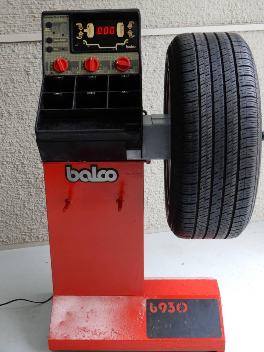 【目立った傷や汚れなし】スナップオン BALCO 小型 B930 ホイールバランサー 整備、点検済、完動品 引き取りのみの落札情報詳細 ...