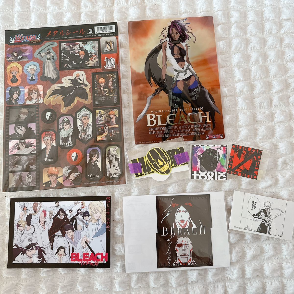 【目立った傷や汚れなし】#63「 BLEACH 」ポストカード ステッカー 等 8枚セット ブリーチ メタルシール 千年決戦場 日番谷冬獅郎 黒崎一護 阿散井恋次 朽木ルキアの落札情報詳細 ...