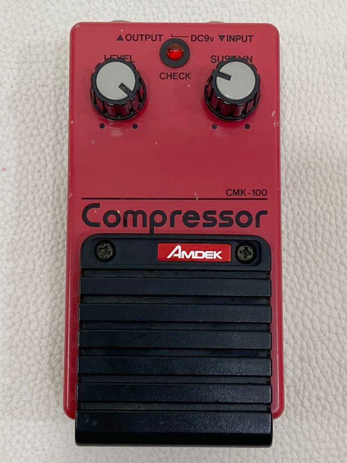【傷や汚れあり】MW63008 ジャンク AMDEK Compressor CMK-100 コンプレッサー エフェクターの落札情報詳細 ...