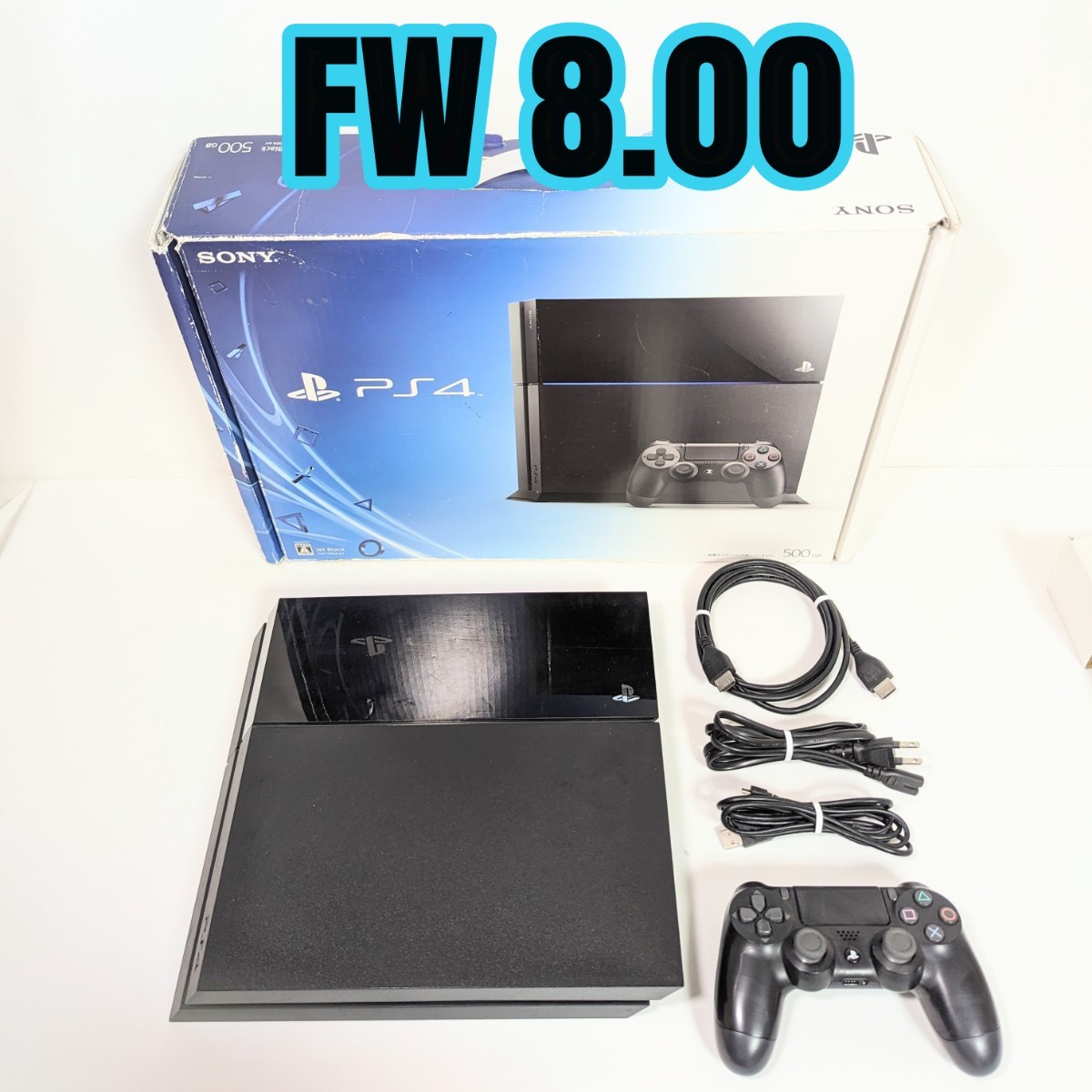 【目立った傷や汚れなし】【美品】SONY PlayStation4 CUH-1100A FW8.00 完動品 500GB PS4 本体 確認OK 封印あり 初期化済 分解無 プレステ4の落札 ...