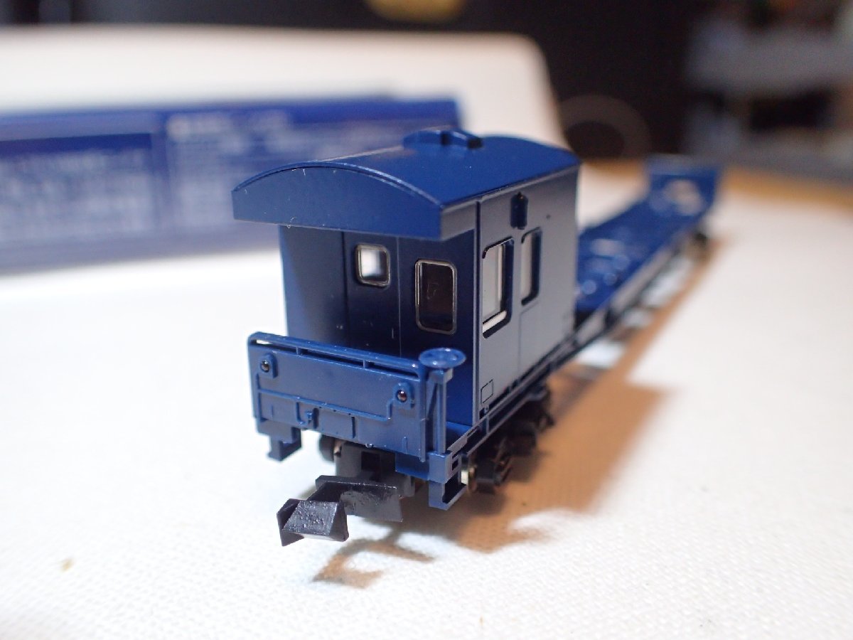 【未使用に近い】美品 TOMIX 2758 コキフ10000 (コンテナなし) 1両 テールランプ点灯 透け床板 コキ10703 Nゲージ ...