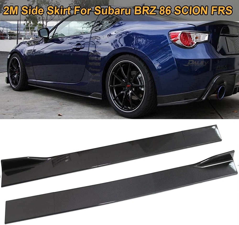 【未使用】【新品】トヨタ 86 スバル BRZ ZC6 ZN6 サイドステップ ブラック サイドスカート 外装エアロフロントリアリップスポイラーグリルウイングの落札情報詳細 - ヤフオク落札 ...