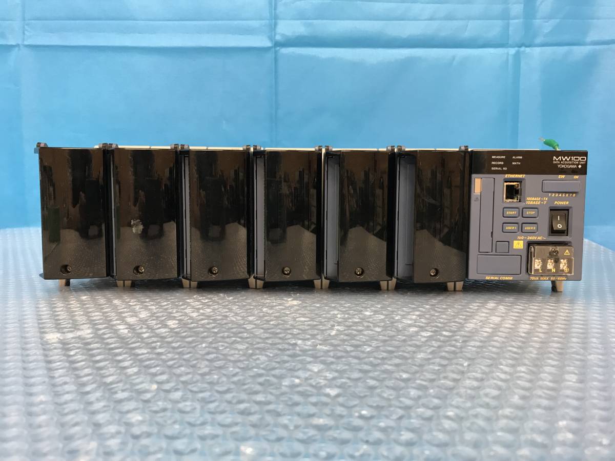 【傷や汚れあり】[CK18785] YOKOGAWA 横河 MW100-J-1W MW100データアクイジションユニット MX110-UNV ...
