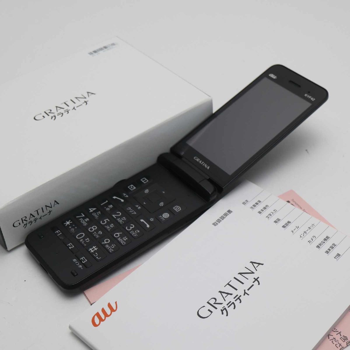 【未使用に近い】新品同様 GRATINA KYF42 ブラック 白ロム 本体 即日発送 土日祝発送OK あすつくの落札情報詳細 - ヤフオク落札価格検索 オークフリー