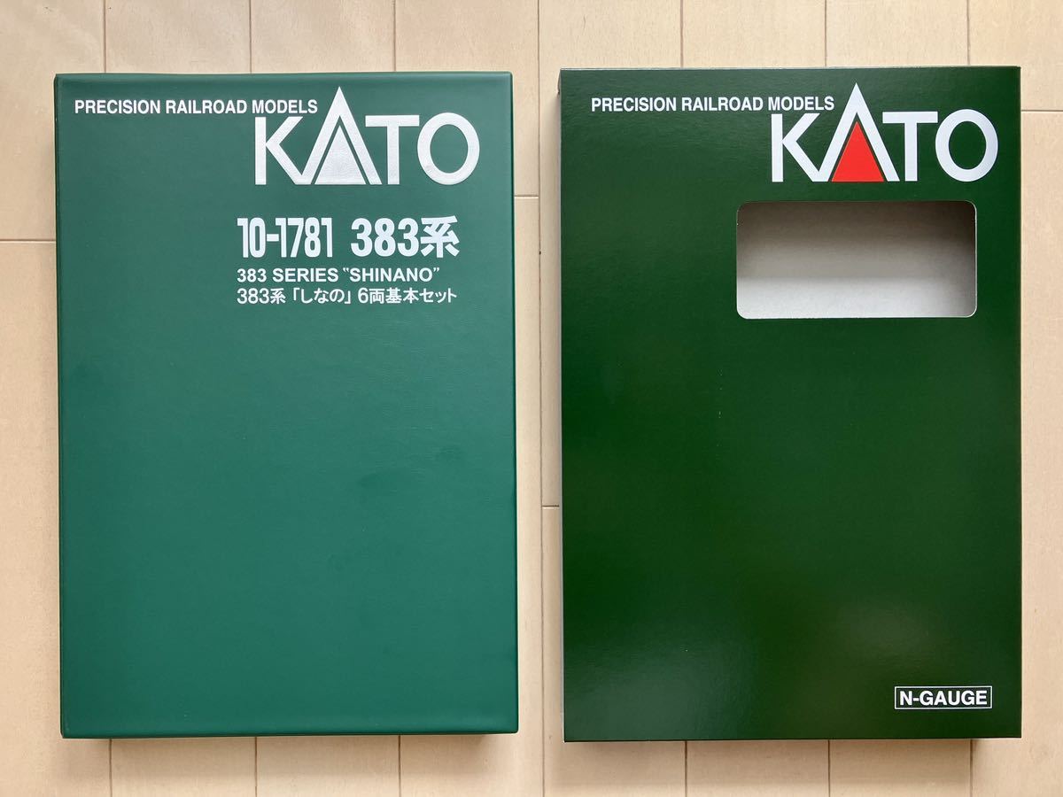【未使用】【新品】 KATO 10-1781 383系 しなの 6両基本セットの落札情報詳細 - Yahoo!オークション落札価格検索 オークフリー
