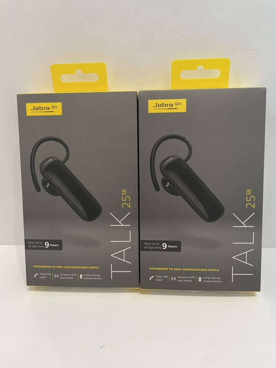 【未使用】Jabra Talk 25 SE ヘッドセット 片耳 HD通話 Bluetooth5.0 2台同時接続 音楽 GPSガイド 【国内 ...
