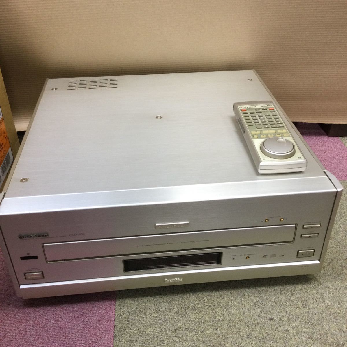 【目立った傷や汚れなし】※【Pioneer/パイオニア】CLD-959 レーザーディスクプレーヤー 本体 LDプレーヤー 映像機器 当時物 コンパチブルプレーヤー 年代物の落札情報詳細 ...