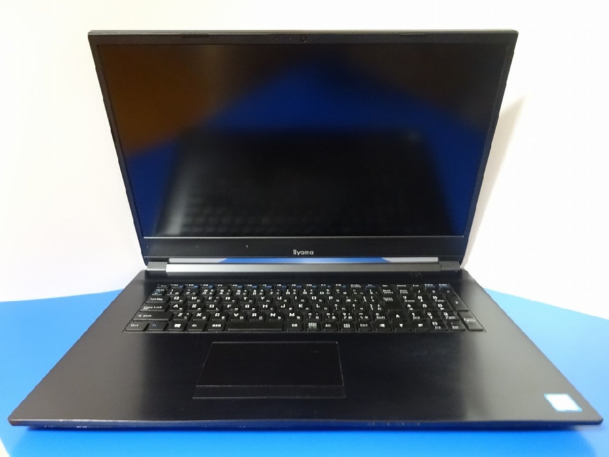 【全体的に状態が悪い】第9世代【ジャンク品・動作未確認】【大分発】iiyama / NH70RZ / Corei7-9750H CPU @2 ...
