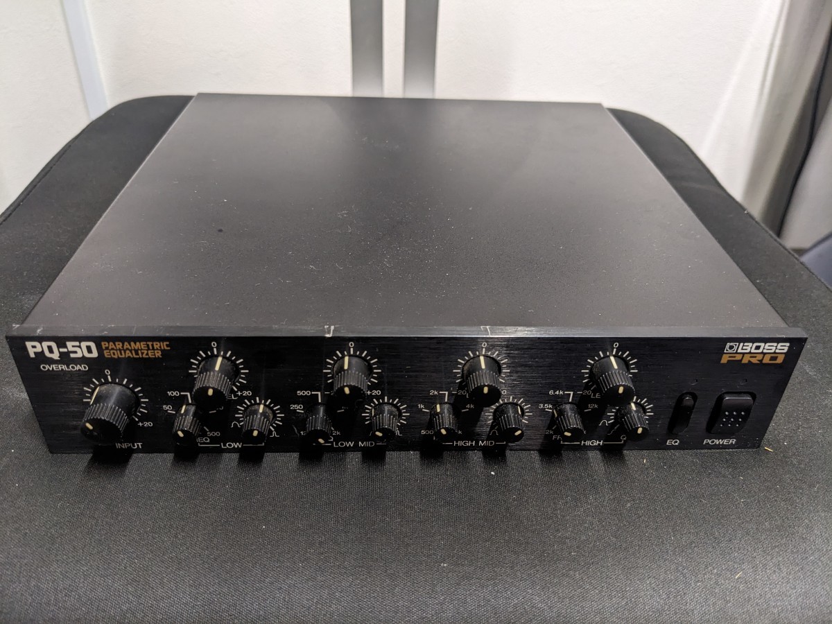 【やや傷や汚れあり】BOSS PQ-50 パラメトリックイコライザー ボス PARAMETRIC EQUALIZERの落札情報詳細 ...