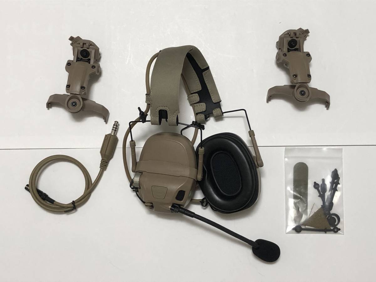 【新品】高級版レプリカ AMP タイプ ヘッドセット FCS/FMA Ops-core 日本語説明書付き BKの落札情報詳細 - ヤフオク落札 ...