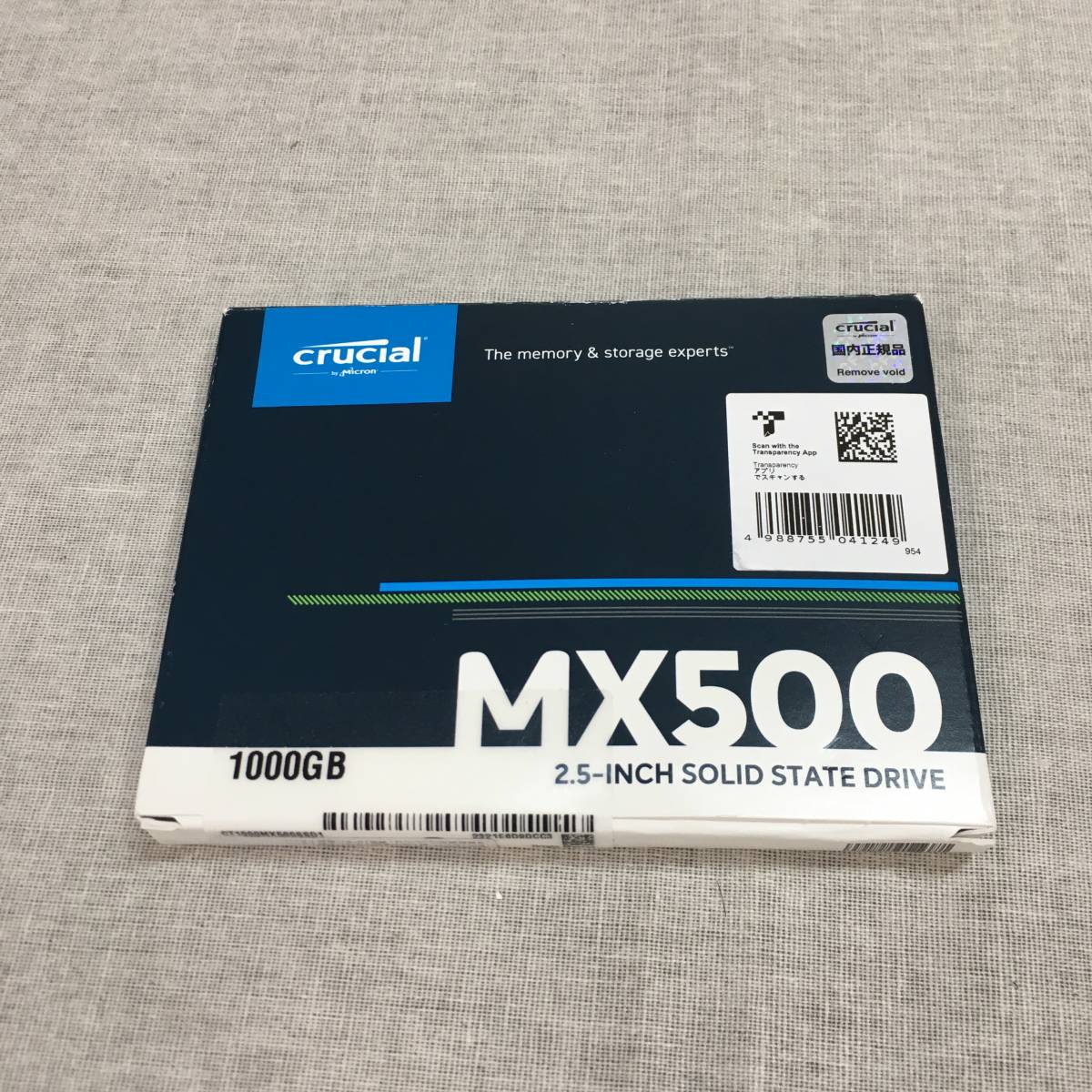 【未使用】【1円～ 送料無料 新品未開封】Crucial クルーシャル SSD 1000GB 1TB MX500 内蔵2.5インチ 7mm CT1000MX500SSD1/JP ①の落札情報 ...