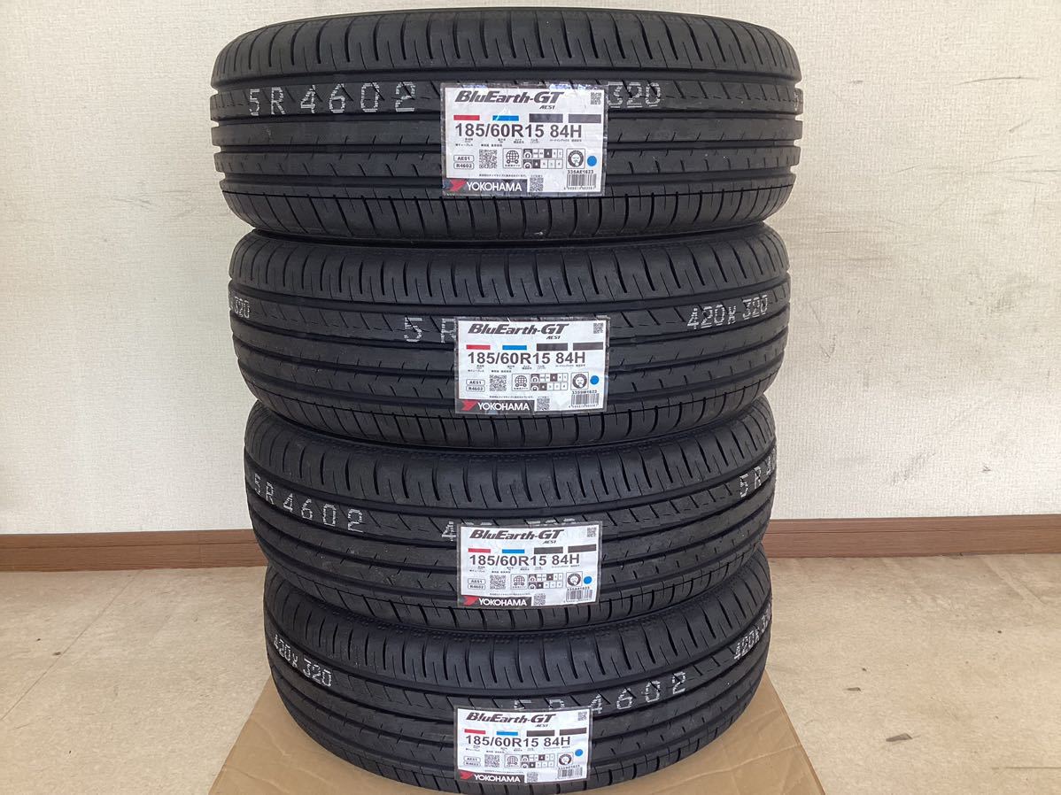 【未使用】★新品タイヤ YOKOHAMA BluEarth-GT AE51 [185/60R15] 2023年製 4本セット ヨコハマ ブルーアースの落札情報詳細 - Yahoo!オークション ...