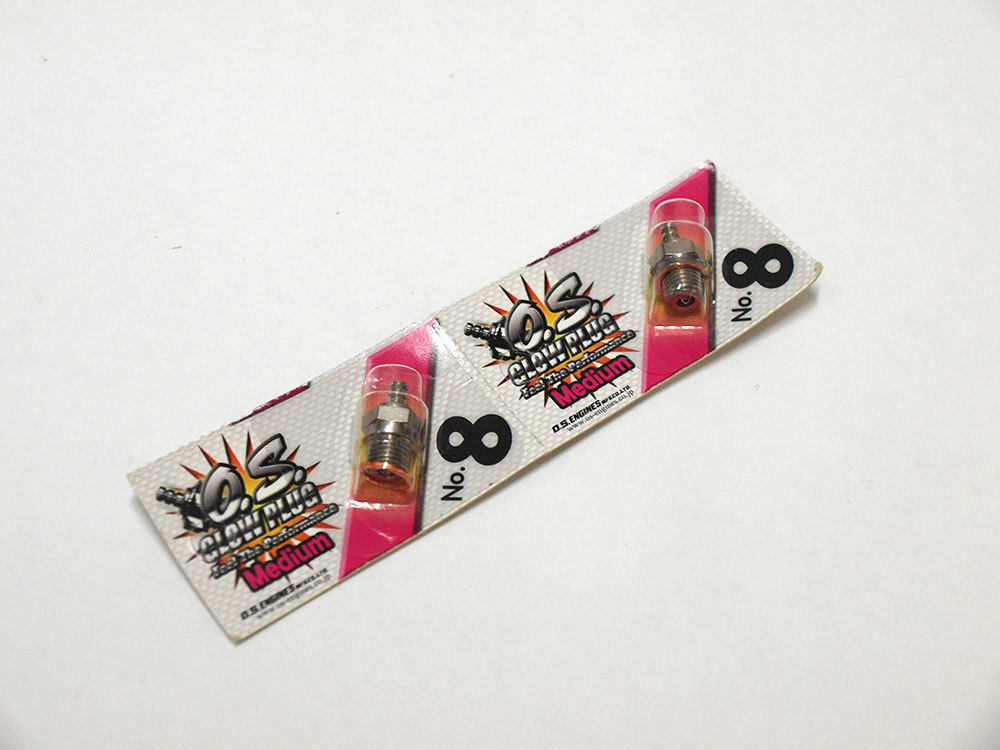 【未使用】【M1105】O.S. ENGINE グロー プラグ NO.8 Medium 2個セット 新品（検：OS 小川精機 エンジン GLOW PLUG RC ラジコン スペア）の落札情報 ...