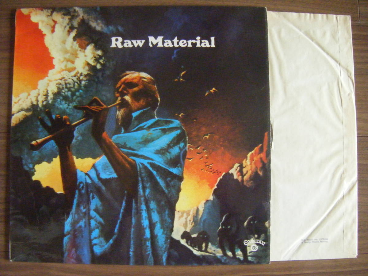【目立った傷や汚れなし】★[英原盤] Raw Material S.T.美品/Evolution Z1006/Arzachel/70s UK ...