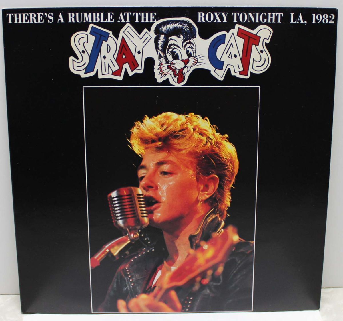 【未使用】ロカビリー STRAY CATS - There's a rumble at the roxy tonight LA,1982 ストレイ・キャッツ 80s ROCKABILLY ...