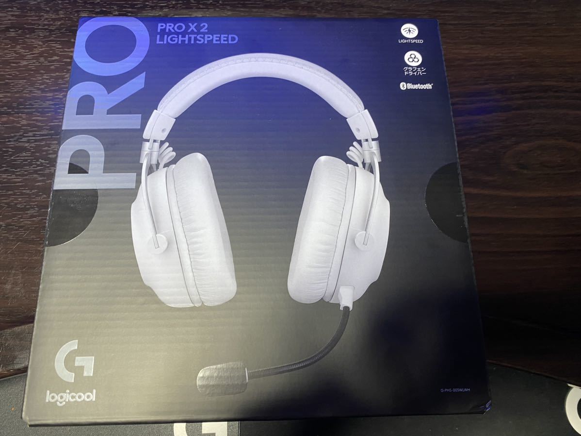 【未使用に近い】ロジクールG PRO X 2 LIGHTSPEED ワイヤレス ゲーミング ヘッドセット ホワイト G-PHS-005WLWHの落札情報詳細 - ヤフオク落札価格検索 オークフリー