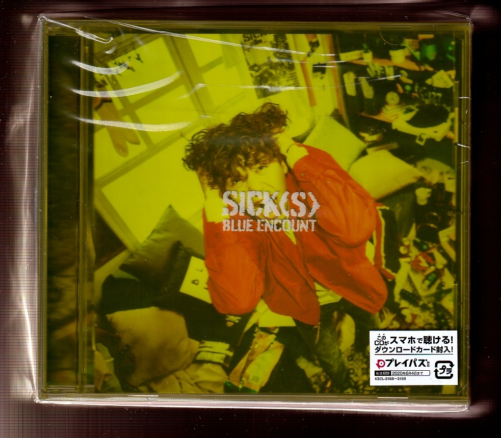 【未使用】DA★★★新品⑤★音楽CD★BLUE ENCOUNT/SICK(S) 完全生産限定盤（CD+Tシャツ）★KSCL-3168の落札情報 ...