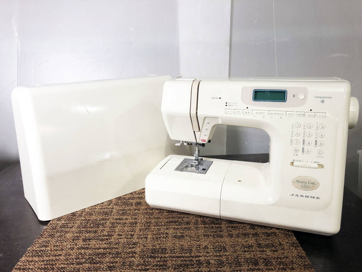 動作品 janome ジャノメ ミシン Memory Craft メモリークラフト 4900 鈴5の落札情報詳細 - ヤフオク落札価格検索 オークフリー