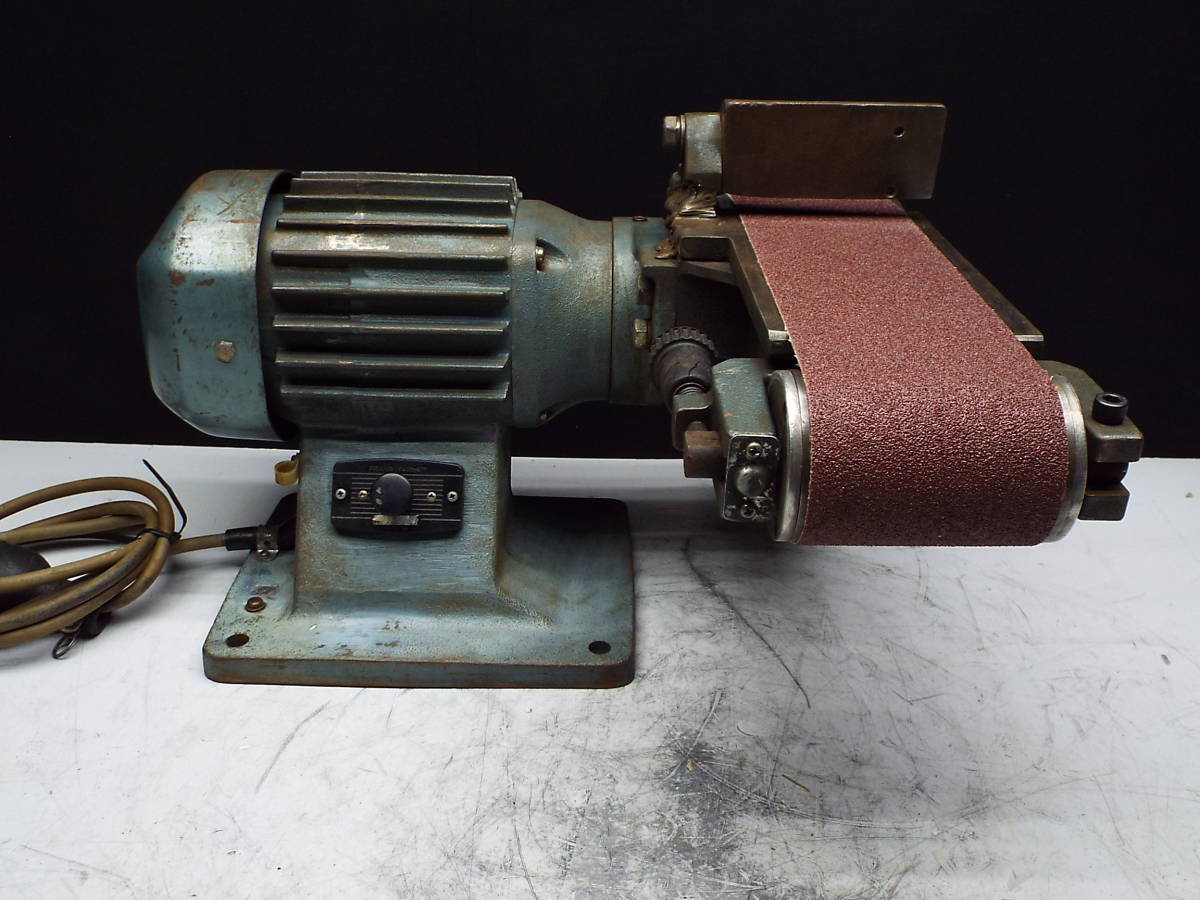 【傷や汚れあり】日立工機 HiKOKI ベルトグラインダー BGH-100 卓上グラインダ 研磨機 三相200Vの落札情報詳細 - Yahoo!オークション落札価格検索 オークフリー